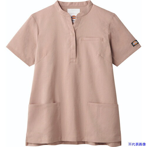 オレンジブック トラスコ中山　TRUSCOFOLK レディススクラブ ピンク L 〔品番:7089SC13L〕[ 注番:5528357]特長●女性らしいシルエットが魅力のスタンドカラー・スキッパータイプのレディーススクラブで、大人気ディッキ...