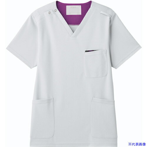 オレンジブック トラスコ中山　TRUSCOFOLK ニットスクラブ ライトグレー 3S 〔品番:7095SC53S〕[ 注番:5529903]特長●着心地抜群の男女兼用スクラブです。●柔らかくて肌触りもよく、ニットの特長である伸び感をしっか...