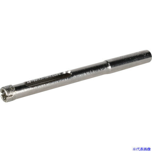 オレンジブック トラスコ中山　TRUSCORUBI 磁器タイル用ダイヤモンドドリルビット 8mm 〔品番:04923〕[ 注番:5547282]特長●陶器・磁器タイル、御影石、大理石など難削材の穴あけが可能です。●ドリル側面の切込みから熱を...