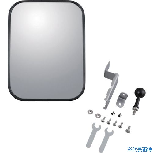 オレンジブック トラスコ中山　TRUSCOMYST ガレージミラーM 角 〔品番:5125〕[ 注番:5562896]特長●ガレージまわりの安全確認・防犯にお使いいただけます。●ミラー部は軽くて割れにくいアクリル樹脂製です。用途●車バイクの...