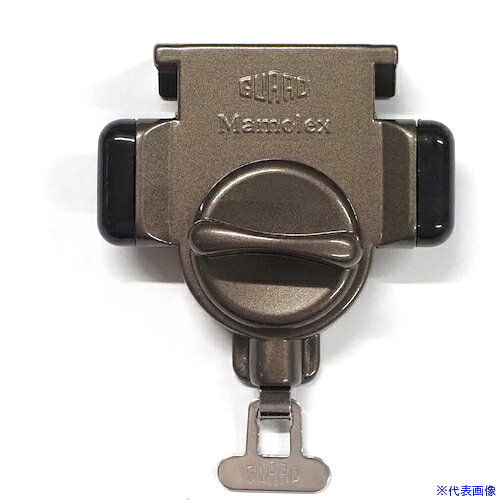 オレンジブック トラスコ中山　TRUSCOガード マモレックストップ ブロンズ 〔品番:NO.535BR〕[ 注番:5568272]特長●業界初、両手ロック（自動ロック）機構付のサッシュ用補助錠、フックを引かないとサムターンが逆転しませんの...