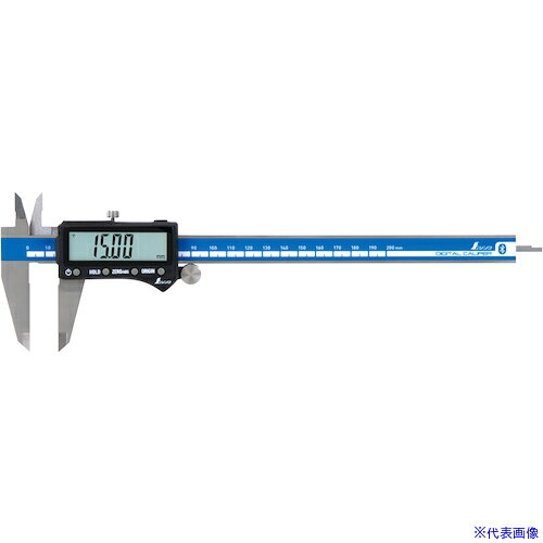 オレンジブック トラスコ中山　TRUSCOシンワ デジタルノギス 大文字2 200mmデータ転送機能付 〔品番:19811〕[ 注番:5624065]特長●Bluetooth通信機能付で、測定値をスマートフォンやタブレット、パソコンに送信で...