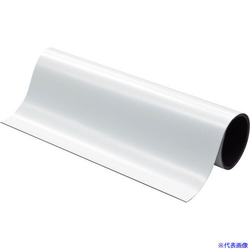 オレンジブック トラスコ中山　TRUSCOマグエックス マグネットカラーシート強力 大判サイズ 厚0.8mm×220mm×600mm 〔品番:MSCP082260W〕[ 注番:5636140]特長●異方性（強力）で従来品の約1.5倍の吸着力...