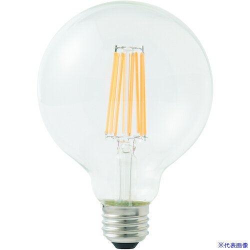 オレンジブック トラスコ中山　TRUSCOトーメ フィラメント形LED 〔品番:LDG10LCGD100WTM〕[ 注番:5642678]特長●白熱電球のように光が広がります。用途●ペンダントやブラケット等仕様●明るさ(lm)：1340●光...