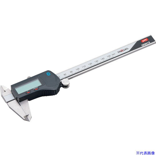 オレンジブック トラスコ中山　TRUSCOKTC デジタルノギス(無線モデル) 〔品番:GNN15〕[ 注番:5656873]特長●測定値をBluetooth通信で端末に送信・入力できる、受信機不要な送信機内蔵のデジタルノギスです。●専用ア...