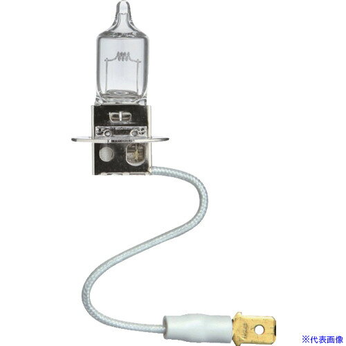 オレンジブック トラスコ中山　TRUSCOKOITO ヘッドランプ用ノーマルハロゲンランプ 24V 55W H3平端子 〔品番:0464〕[ 注番:5669614]特長●純正交換用ノーマルハロゲンバルブです。仕様●色：クリア●径(mm)：1...