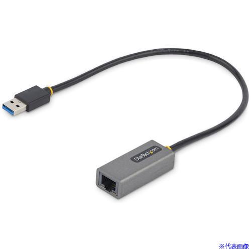 オレンジブック トラスコ中山　TRUSCOStarTech LANアダプター/USB−A/1x RJ45/ギガビットイーサネット/USB PD 3.0/スペースグレー 〔品番:USB31000S2〕[ 注番:5723312]特長●ノートPC...