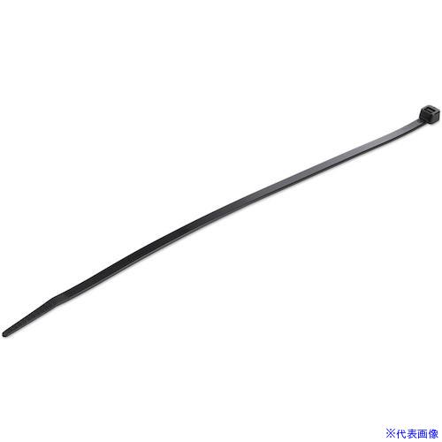 オレンジブック トラスコ中山　TRUSCOStarTech 結束バンド/ナイロンケーブルタイ/100本入りパック/ブラック/長さ25cm/幅4mm/ケーブル束の直径68mm 〔品番:CBMZT10B〕[ 注番:5726507]特長●ツールを...