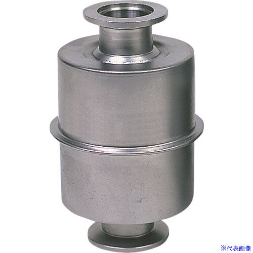オレンジブック トラスコ中山　TRUSCOアルバック フォアライントラップ 〔品番:OFI050V〕[ 注番:5741420]特長●ステンレス製の本体に特殊なフィルターを内蔵した吸気フィルターです。●真空ポンプへの粉体や液体の混入を防止しま...