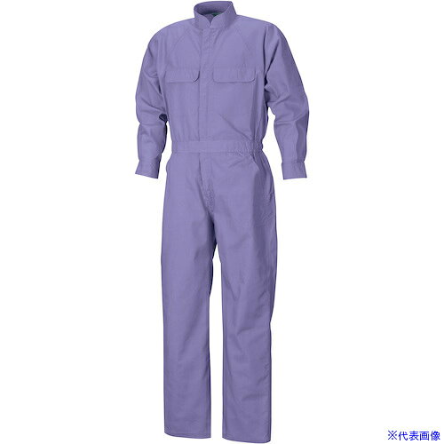 オレンジブック トラスコ中山　TRUSCOリンクサス T/C 円管服(つなぎ服)ラベンダー M 〔品番:LXS716024M〕[ 注番:5753418]特長●ポリエステルとコットンを混ぜたT/C素材のつなぎ服です。●ペンを入れるポケット付き...