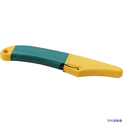 オレンジブック トラスコ中山　TRUSCOArTeC ロックナイフ イエロー 左(40061) 〔品番:40061〕[ 注番:5763273]特長●安全を追求した小刀仕様仕様2材質/仕上セット内容/付属品注意原産国（名称）日本JANコード本...