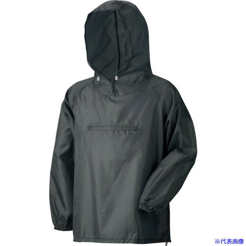 オレンジブック トラスコ中山　TRUSCOアーヴァン ナイロンヤッケ ブラック 4L #800 〔品番:800BK4L〕[ 注番:5767904]特長●人気のナイロン生地を使用し、首元ゆったりで、着脱が安易にできます。●左腕にはペン差し付き...