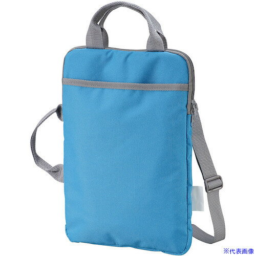 オレンジブック トラスコ中山　TRUSCOArTeC PCタブレット用クッションバッグ スカイブルー(91879) 〔品番:91879〕[ 注番:5769643]特長●4WAYでカラー展開豊富なタブレットケース仕様仕様2●本体、ショルダーベ...