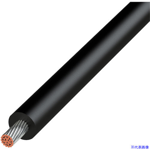 オレンジブック トラスコ中山　TRUSCOKYОWA UL耐熱ビニル絶縁電線 〔品番:UL1015AWG16BK305M〕[ 注番:5772440]特長●UL WL-1及び電気用品安全法-F-の難燃試験に合格します。●UL・CSA共用です。...