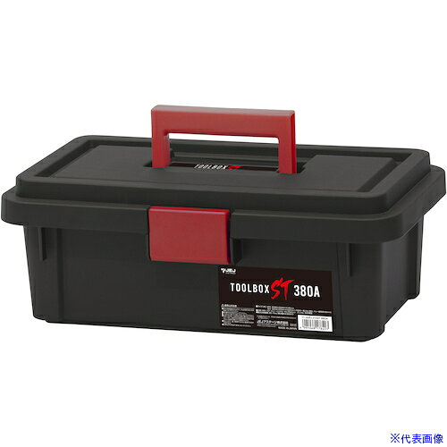 オレンジブック トラスコ中山　TRUSCOJEJアステージ ツールボックスST380A 〔品番:380A〕[ 注番:5784580]特長●耐久性に優れたハードタイプボックスです。●コの字型のトレーが付いている為、小物の収納にも便利です。●ス...