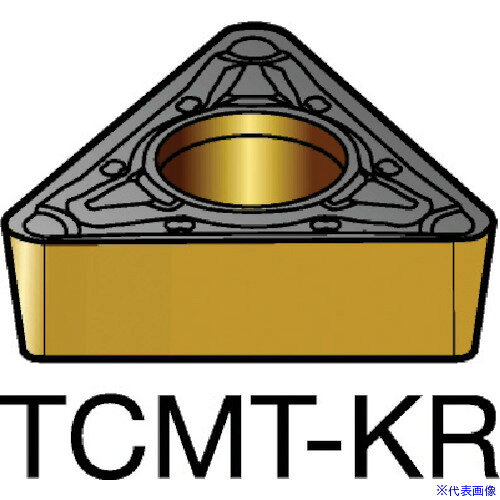 オレンジブック トラスコ中山　TRUSCOSANDVIK コロターン107 旋削用ポジチップ(120) 3210 〔品番:TCMT110312KR〕[ 注番:5793394]特長●高い逃げ面耐摩耗性を発揮します。●連続切削にも断続切削にも好...