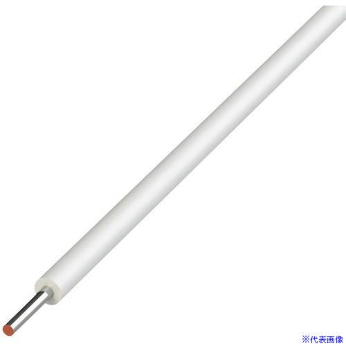 オレンジブック トラスコ中山　TRUSCOKYОWA 耐熱通信機器用ビニル電線 H-PVC 0.5MM 〔品番:HPVC0.5MMWH200M〕[ 注番:5826465]特長●単線導体を使用していますのでエッジングが容易です 。●耐熱性にす...