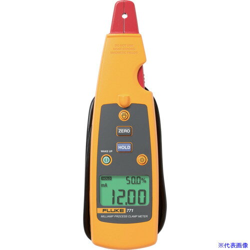 オレンジブック トラスコ中山　TRUSCOFLUKE プロセス・クランプメーター FLUKE−771/APAC 〔品番:FLUKE771APAC〕[ 注番:5828062]特長●ループの切断なくクランプで4〜20mA信号を測定します。●直流...
