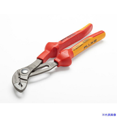 オレンジブック トラスコ中山　TRUSCOFLUKE 絶縁ポンププライヤー 〔品番:INPP10〕[ 注番:5831146]特長●1000Vac／1500Vdcの絶縁仕様に対応しています。●ポンププライヤー　27段階調整仕様仕様2●1000...