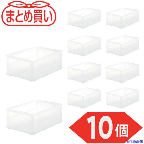 オレンジブック トラスコ中山　TRUSCOTRUSCO 【まとめ買い】オリコン 薄型折りたたみコンテナスケルコン 40L 10個 〔品番:TSKO40BTM10P〕[ 注番:5919094]特長●人気の折りたたみコンテナをまとめてお安くいた...