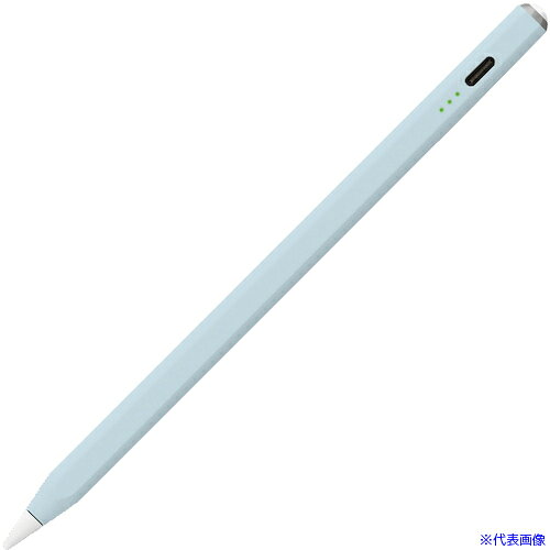 オレンジブック トラスコ中山　TRUSCOナカバヤシ iPad専用充電式タッチペン グレイッシュブルー 〔品番:TPEN001BL〕[ 注番:5939394]特長●2018年モデル以降のiPad全機種に対応するiPad専用充電式タッチペンで...