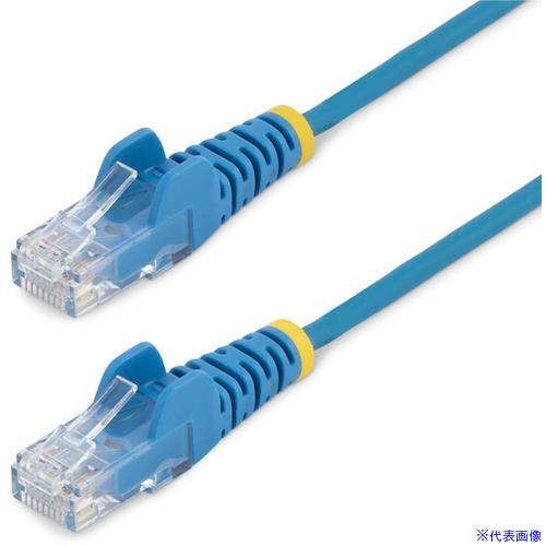 オレンジブック トラスコ中山　TRUSCOStarTech カテゴリ6 LANケーブル/2.5m/ブルー/極細タイプ/RJ45コネクター/ツメ折れ防止/CAT6 〔品番:N6PAT250CMBLS〕[ 注番:5947734]特長●カテゴリ6...