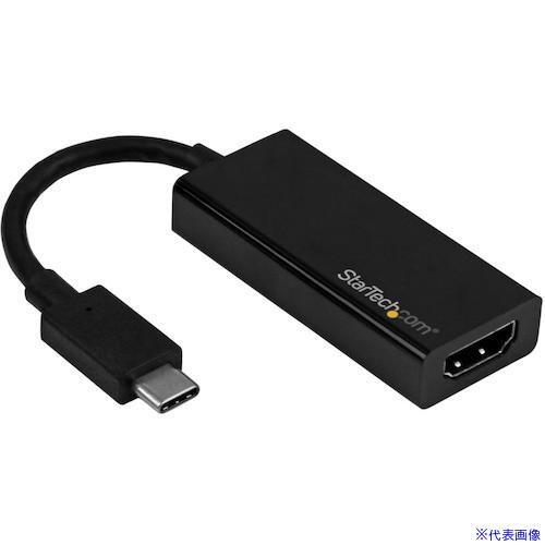 オレンジブック トラスコ中山　TRUSCOStarTech ディスプレイアダプター/USB−C − HDMI/4K60Hz/ブラック/ビデオ 変換 コンバーター 〔品番:CDP2HD4K60〕[ 注番:5978004]特長●USB-CからH...