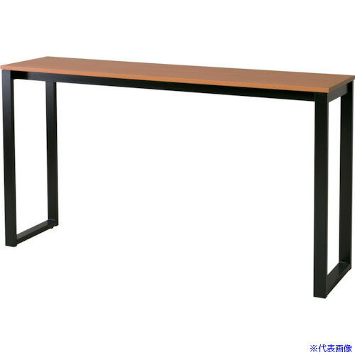オレンジブック トラスコ中山　TRUSCO弘益 ハイカウンターテーブル ブラック脚 ブラウン 〔品番:ASOHCT1845BBR〕[ 注番:6006002]特長●抗ウイルスメラミン化粧板を採用したカウンターテーブルです。●天板裏には抗ウイル...