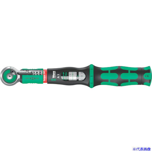 オレンジブック トラスコ中山　TRUSCOWera(ヴェラ) 空転式トルクレンチ(プリセット型) A1セーフトルク 2〜12Nm 1/4ソケット用 〔品番:343971〕[ 注番:6069094]特長●設定トルクに達すると空転するスリッピン...