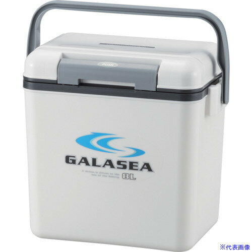 オレンジブック トラスコ中山　TRUSCOSANKA クーラーボックス ギャラシー ♯8(シボ) 〔品番:SGS8WH〕[ 注番:6134072]特長●2人で持てるキャリングハンドルを採用しています。●ワンプッシュで開閉できます。●フタが外...