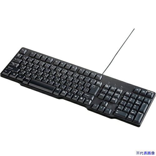 オレンジブック トラスコ中山　TRUSCOSANWA USBキーボード 〔品番:SKBL1UBKN〕[ 注番:6163377]特長●印字耐久のあるレーザー印刷です。●標準日本語配列のスタンダードキーボードです。●しっかりとした深い押し心地の...