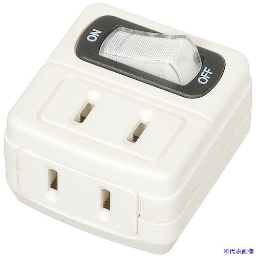 オレンジブック トラスコ中山　TRUSCOYAZAWA 省エネタップ2個口白 〔品番:Y02FU210WH〕[ 注番:6280181]特長●コンパクトサイズなのでスペースを気にせずに配線が可能仕様●コンセント数：2●色：白●幅(mm)：42...