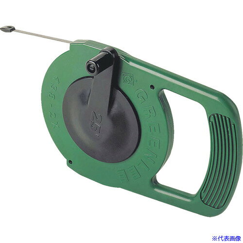 オレンジブック トラスコ中山　TRUSCOGREENLEE スチール製平型呼び線 〔品番:4382X〕[ 注番:6283252]特長●平たいケーブルはカーペットや壁裏の隙間での使用に適しています。用途●電力ケーブルの通線に仕様●高さ(mm)...