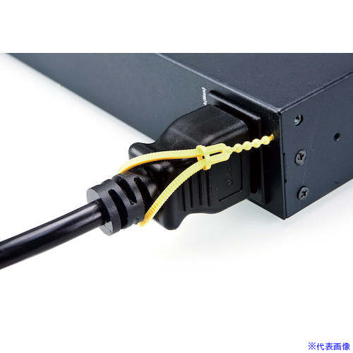 オレンジブック トラスコ中山　TRUSCOATEN Lok−U−Plug ケーブルホルダー 〔品番:2XEA07〕[ 注番:6286784]特長●PDUコンセントの抜け止めに仕様仕様2●ケーブル接続を確実にすることで電源の信頼性を確保●取り...