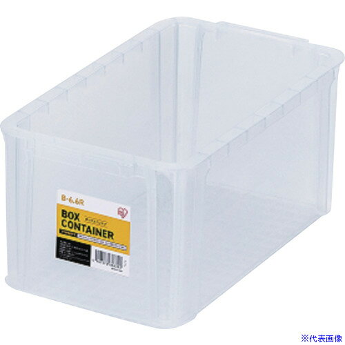オレンジブック トラスコ中山　TRUSCOIRIS 299258 BOXコンテナ B−6.6R クリア 〔品番:B6.6RCL〕[ 注番:6293726]特長●収納用品として暮らしのさまざまな場面で多目的に活用できるBOXコンテナです。用途...