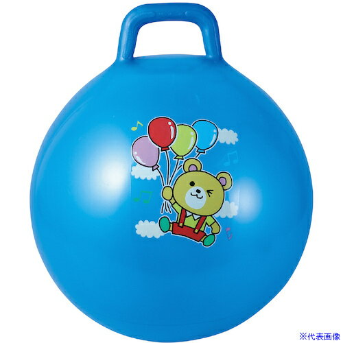 オレンジブック トラスコ中山　TRUSCOArTeC ジャンプボール ブルー(71163) 〔品番:71163〕[ 注番:6334759]特長●カラフルでかわいいイラストのジャンプボールです。●ジャンプして楽しい、遊びながらバランス感覚と体...
