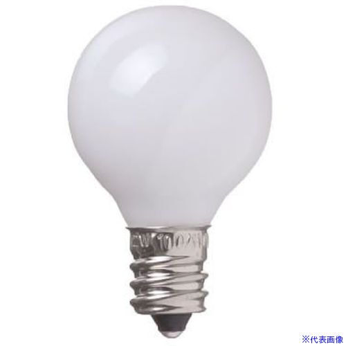 オレンジブック トラスコ中山　TRUSCOYAZAWA ベビーボール球5WホワイトE12 〔品番:G301205W〕[ 注番:6345664]特長●やわらかな光を演出仕様●外径(mm)：30●全長(mm)：46●消費電力(W)：5●口金：E...