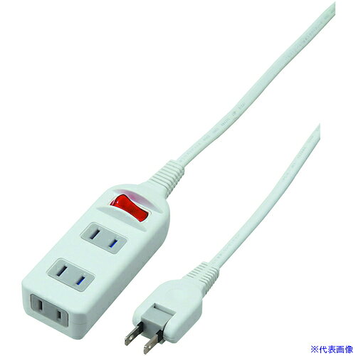 オレンジブック トラスコ中山　TRUSCOYAZAWA 耐トラシャッター集中スイッチ付3個口3m 〔品番:Y02S313WH〕[ 注番:6347289]特長●コードを抜かずにON／OFFできる、節電に便利なスイッチ付きです。●プラグはホコリ...
