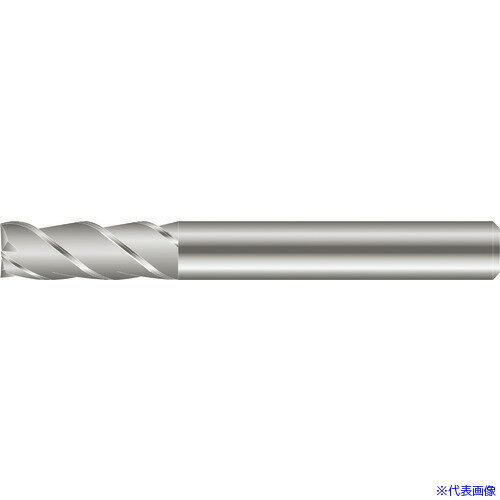 オレンジブック トラスコ中山　TRUSCO京セラ 超硬スクエアエンドミル 3枚刃ソリッドエンドミル 自動盤用 3FESW 刃径3mm 刃長12mm 全長50mm シャンク径6mm 〔品番:3NESM03012006〕[ 注番:6439888...