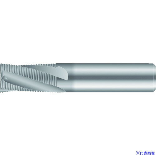 オレンジブック トラスコ中山　TRUSCO京セラ 超硬スクエアエンドミル ラフィングエンドミル 波形切れ刃 ロング 3/4/5RDSL 刃径8mm 刃長28mm 全長76mm シャンク径8mm 〔品番:3RDSL08028008〕[ 注番:...