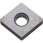 オレンジブック トラスコ中山　TRUSCO京セラ 旋削加工用チップ CBN KBN525 〔品番:CNGA120408S01225ME〕[ 注番:6467377]特長●微粒子CBNと耐熱結合相により、耐欠損性と耐摩耗性の高いバランスを実現し...