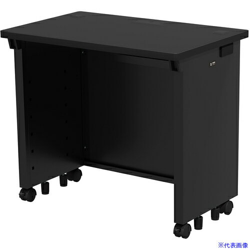 オレンジブック トラスコ中山　TRUSCOSANWA eデスク(ブラック)W800×D500×H700 〔品番:EDSK8050BK〕[ 注番:6543176]特長●設置場所や設置機器、用途に合わせて150種類のサイズから選べるデスクシリー...