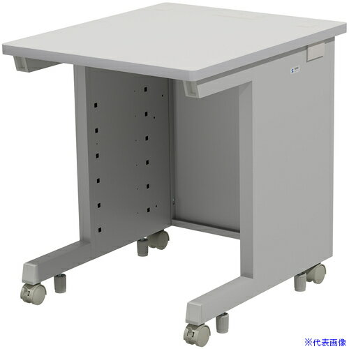 オレンジブック トラスコ中山　TRUSCOSANWA eデスク(グレー)W600×D700×H700 〔品番:EDSK6070GY〕[ 注番:6543178]特長●設置場所や設置機器、用途に合わせて150種類のサイズから選べるデスクシリーズ...