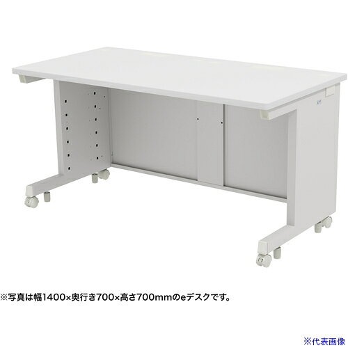 オレンジブック トラスコ中山　TRUSCOSANWA eデスク(ホワイト)W1450×D800×H720 〔品番:EDSK14580W72〕[ 注番:6544845]特長●設置場所や設置機器、用途に合わせて150種類のサイズから選べるデスク...