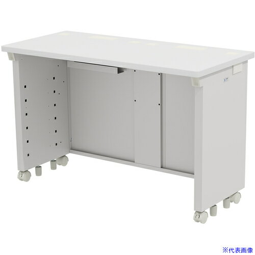 オレンジブック トラスコ中山　TRUSCOSANWA eデスク(ホワイト)W1100×D500×H700 〔品番:EDSK11050W〕[ 注番:6551074]特長●設置場所や設置機器、用途に合わせて150種類のサイズから選べるデスクシリ...