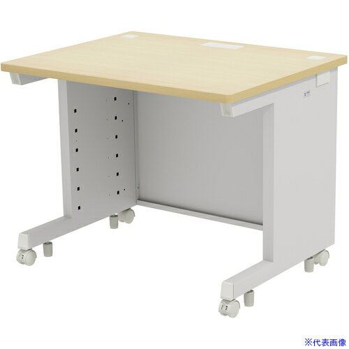 オレンジブック トラスコ中山　TRUSCOSANWA eデスク(薄い木目)W900×D700×H700 〔品番:EDSK9070LM〕[ 注番:6552708]特長●設置場所や設置機器、用途に合わせて150種類のサイズから選べるデスクシリー...