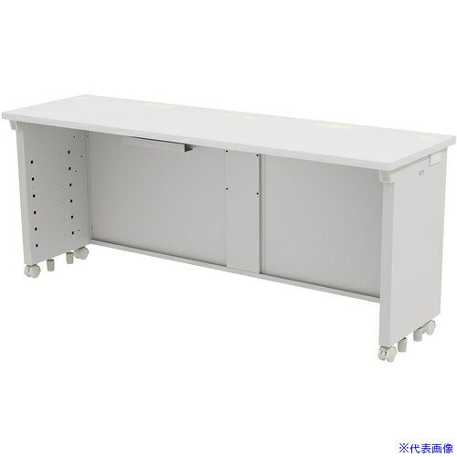 オレンジブック トラスコ中山　TRUSCOSANWA eデスク(ホワイト)W1700×D500×H700 〔品番:EDSK17050W〕[ 注番:6554280]特長●設置場所や設置機器、用途に合わせて150種類のサイズから選べるデスクシリ...