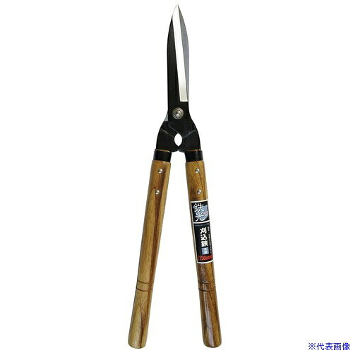 オレンジブック トラスコ中山　TRUSCO大進 鉄光木柄刈込鋏小150mm焼柄 〔品番:302231〕[ 注番:6639953]特長●細かな作業から幅広い刈込み作業まで対応しています。用途●庭木・生垣のお手入れに。仕様●切断能力(mm)：8...