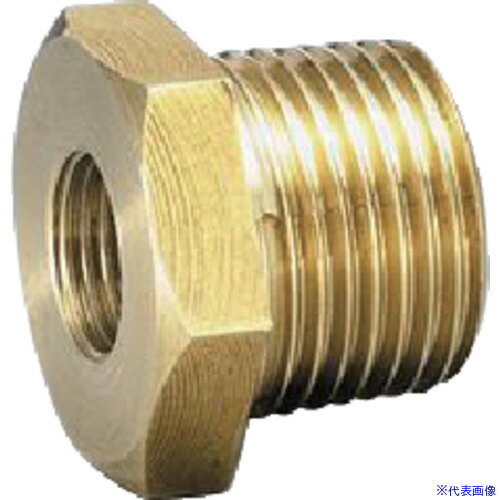 オレンジブック トラスコ中山　TRUSCOFLOBAL ブッシング 3/4×1/2 〔品番:GBUR0604BS34X12〕[ 注番:6741749]特長仕様●呼び径A：20x15●呼び径B：3/4x1/2●L(mm)：24●最高許容圧力(...