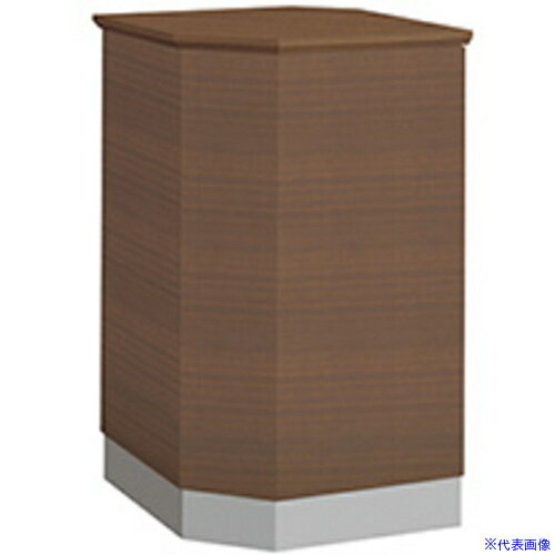 オレンジブック トラスコ中山　TRUSCONAIKI 外ハイコーナー(90°) 〔品番:XCR9090BWNAWN〕[ 注番:6789931]特長仕様●間口(mm)：553●奥行(mm)：553●高さ(mm)：950●色：天板：ダークウォー...